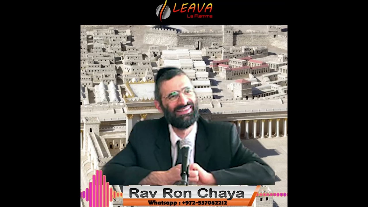 Chabbat Parachat Vayechev - Hanouka 2023 - message du Rav Ron Chaya ...